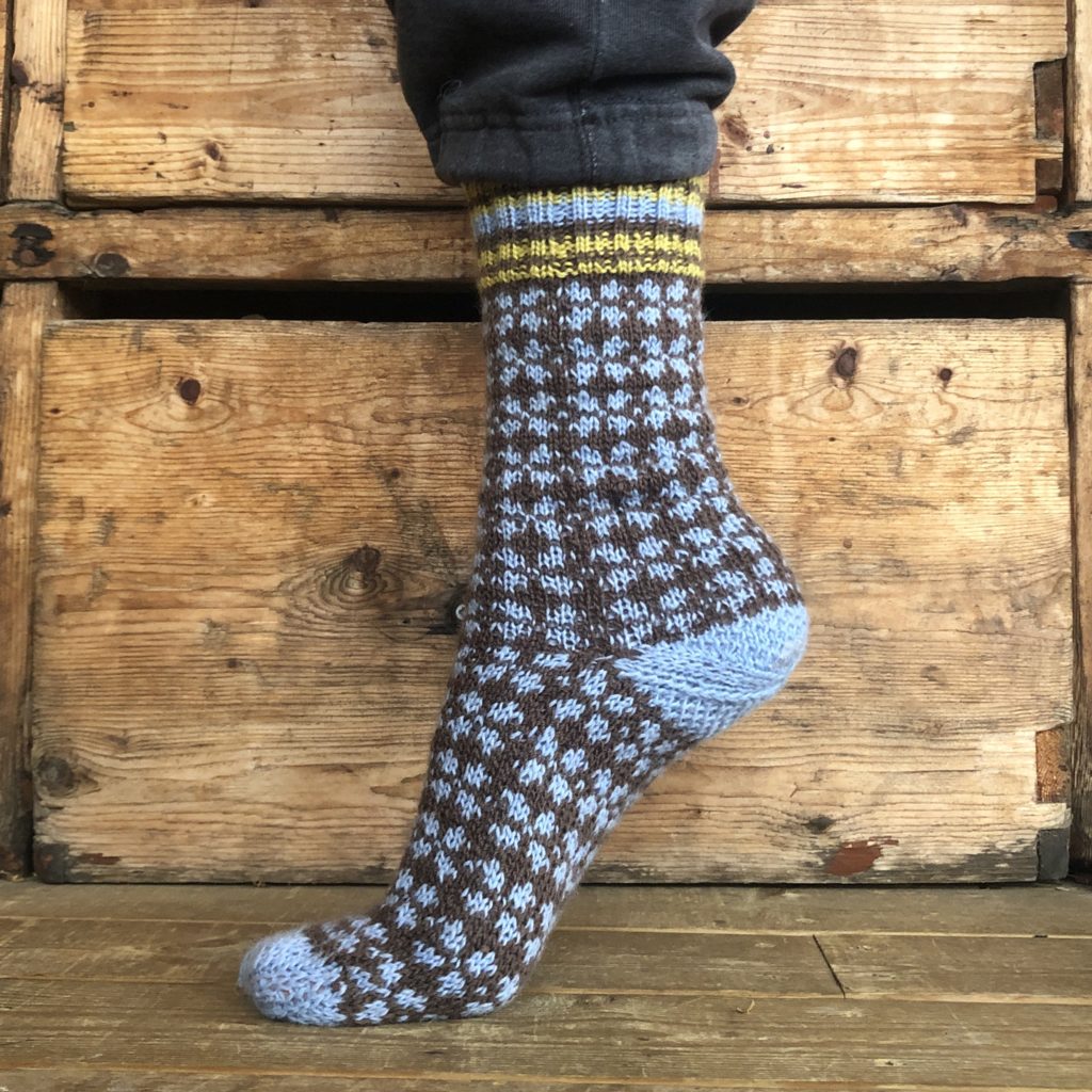 2 Socks – The Easiest ColourWork Socks in the World! DOVRE and RONDANE ...